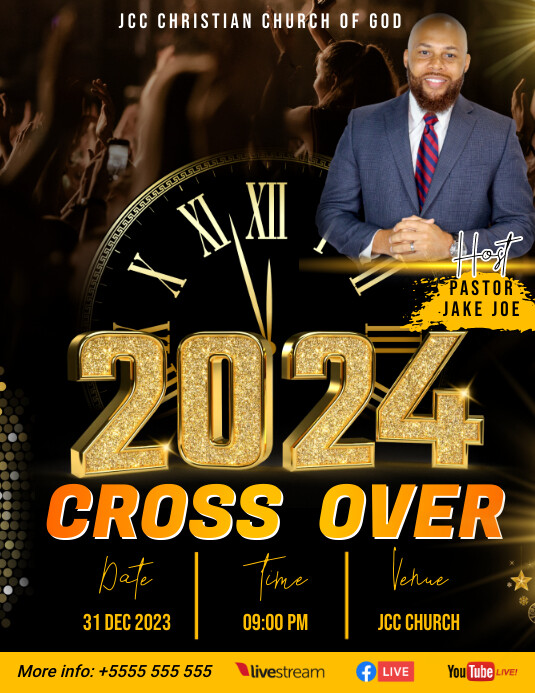 Cross over poster Template | PosterMyWall