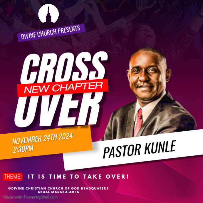 Copy of cross over poster | PosterMyWall