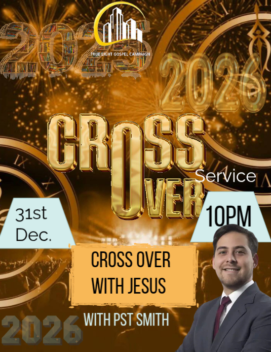 Cross over service/church Template | PosterMyWall