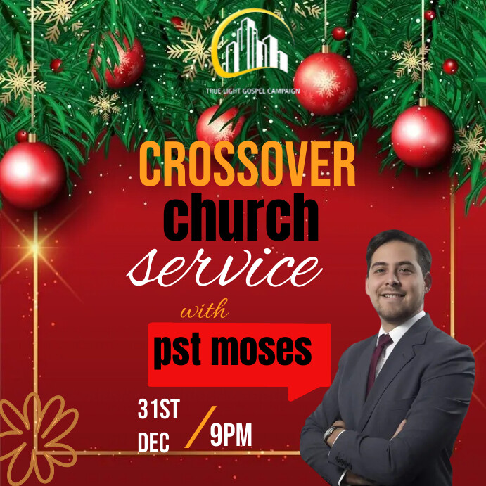 Cross over service Template | PosterMyWall