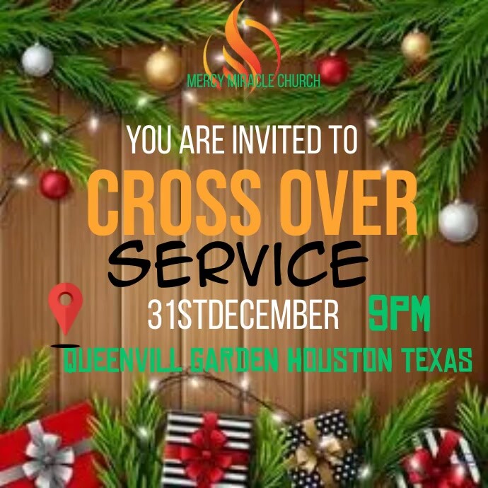 Plantilla de Cross over service | PosterMyWall