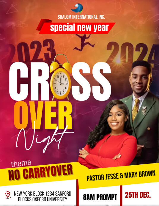 Cross over service Template | PosterMyWall