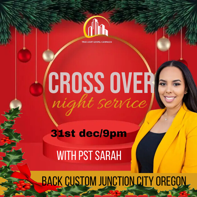 Cross over service Template | PosterMyWall