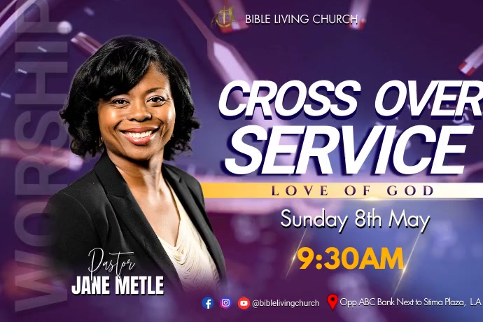 cross over service Template | PosterMyWall