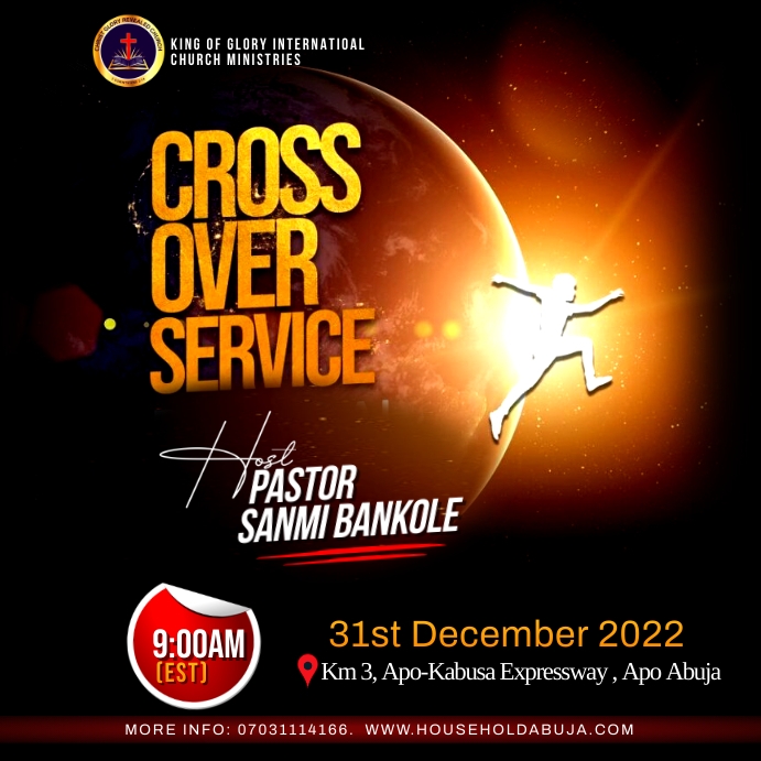 Plantilla de Cruz sobre el Servicio | PosterMyWall