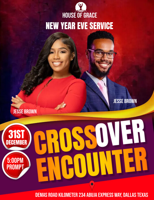 Cross over service Template | PosterMyWall