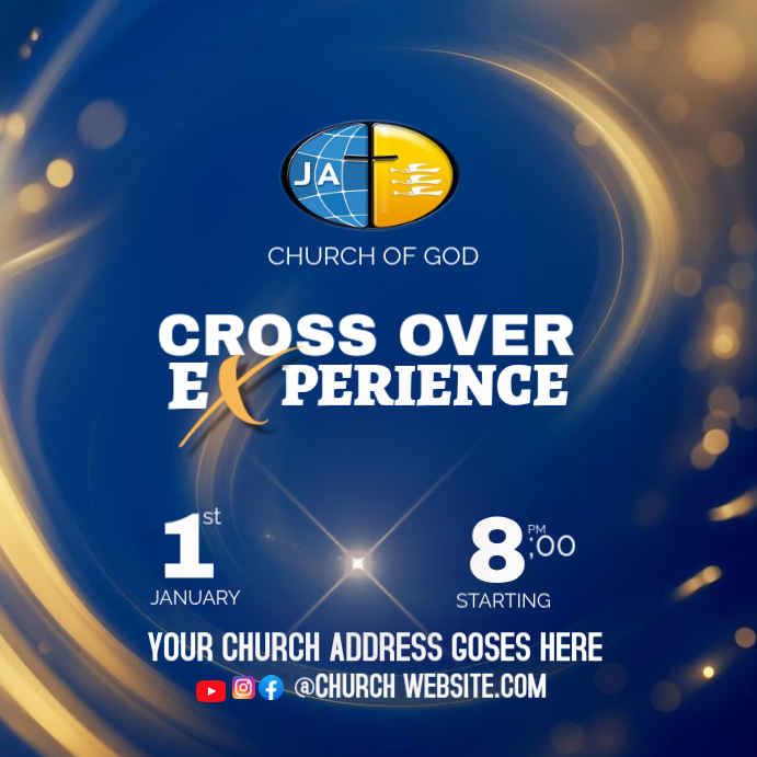 cross over service Template | PosterMyWall