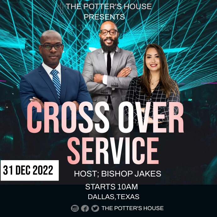 cross over service flyer Template | PosterMyWall