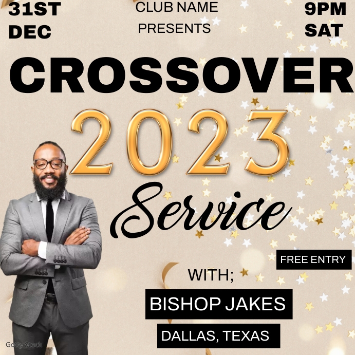 cross over service flyer Template | PosterMyWall