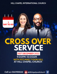 cross over service flyer template (2) | PosterMyWall