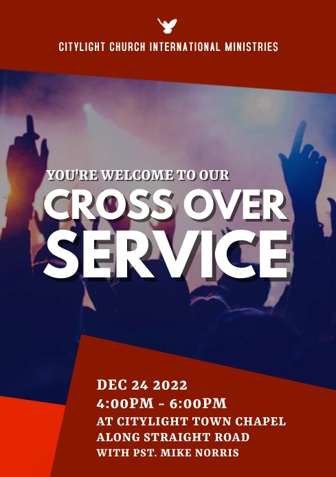 Cross over Service Flyer Template Flyer Modelo | PosterMyWall