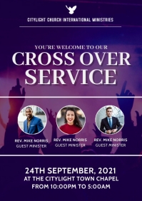 cross over service flyer design Template | PosterMyWall