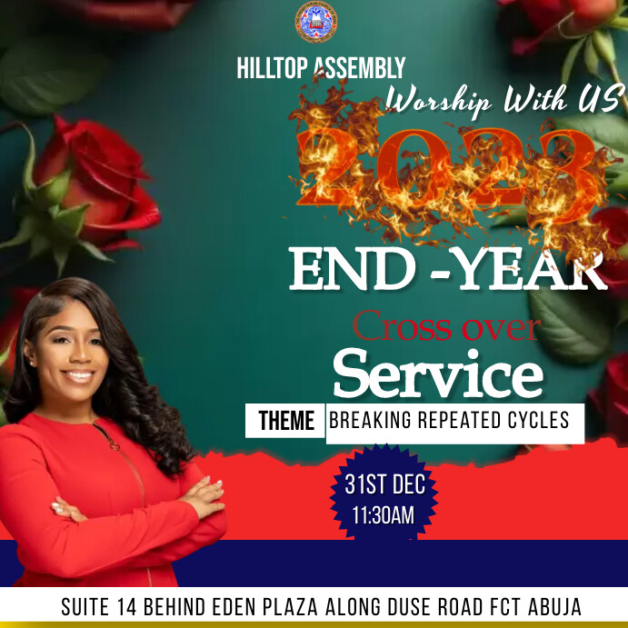 Copy of Cross-Over template | PosterMyWall