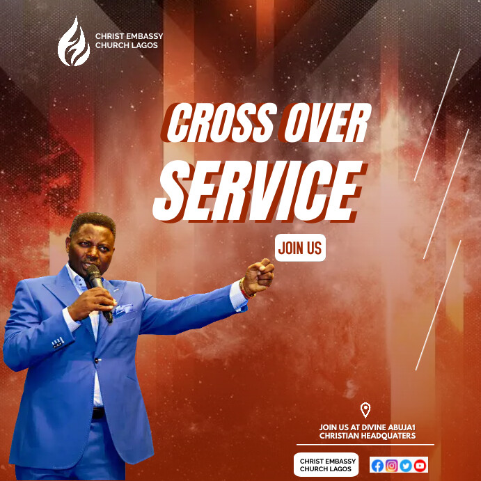 CROSS OVER TEMPLATE | PosterMyWall