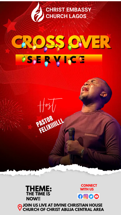 CROSS OVER TEMPLATE | PosterMyWall