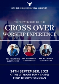 cross over service flyer Template | PosterMyWall