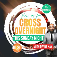 Cross overnight Template | PosterMyWall