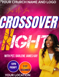 Cross overnight Template | PosterMyWall