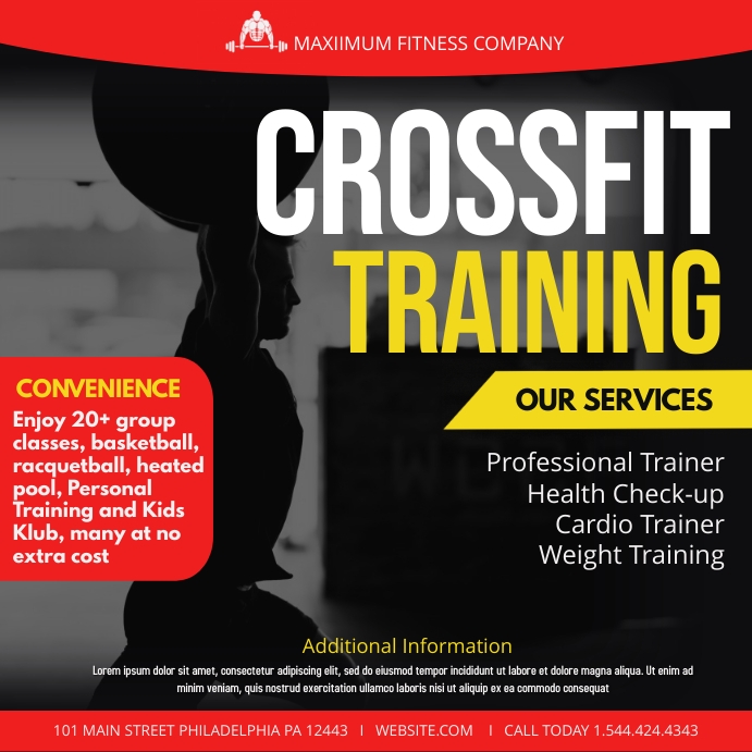 Crossfit Template | PosterMyWall