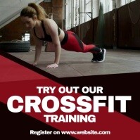 Crossfit fitness Template | PosterMyWall