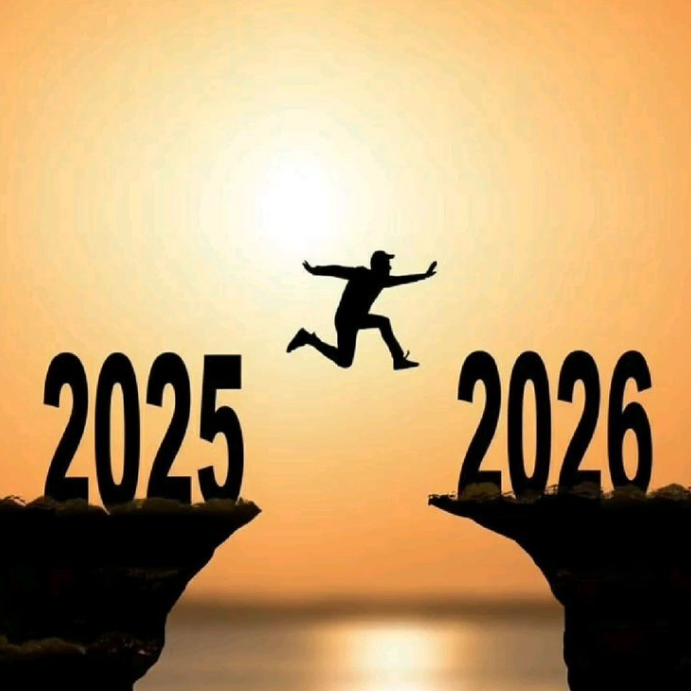 Plantilla de Crossing Over from 2025 to 2026 | PosterMyWall