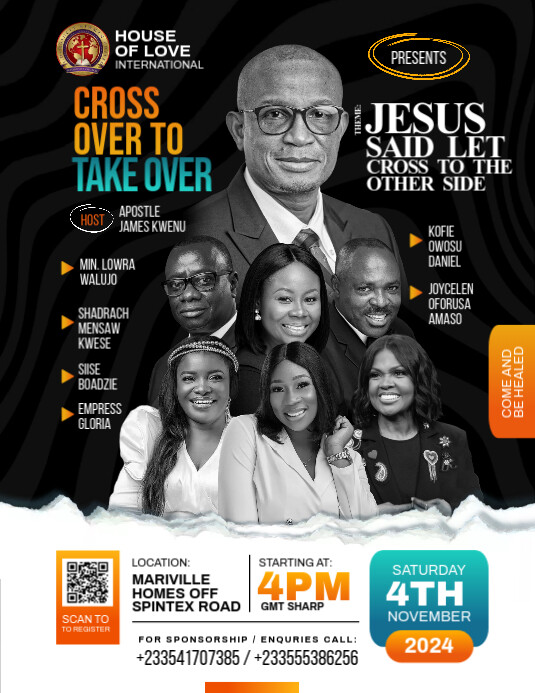 Crossover, 31st Night Church flyer Template | PosterMyWall