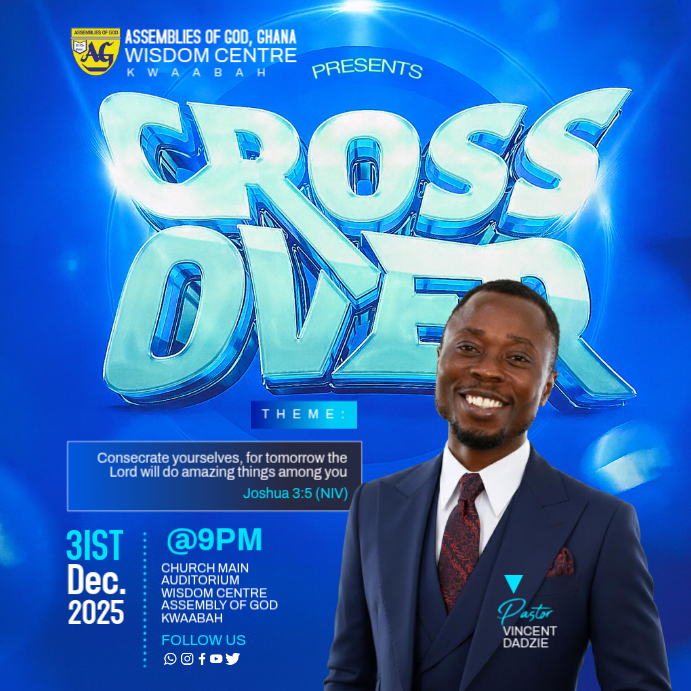 Crossover, 31st night church flyer Template | PosterMyWall