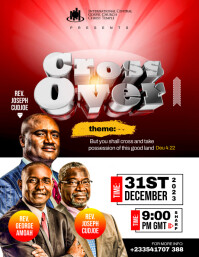 Crossover, 31st Night Church Flyer Template | PosterMyWall