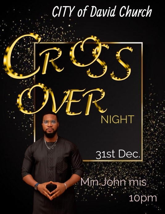 Crossover/,church Template | PosterMyWall
