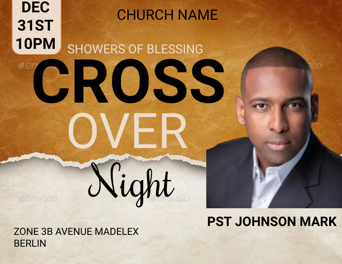Modèle Crossover Church flyer | PosterMyWall