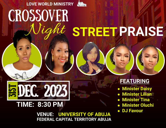 Crossover Church flyer Template | PosterMyWall