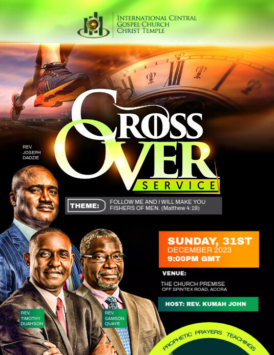 Crossover Church Flyer | PosterMyWall