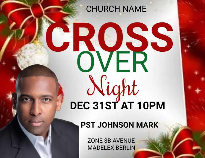 Crossover Church flyer Template | PosterMyWall