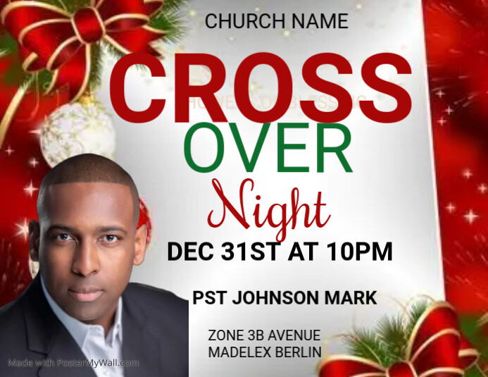 Crossover Church flyer Template | PosterMyWall