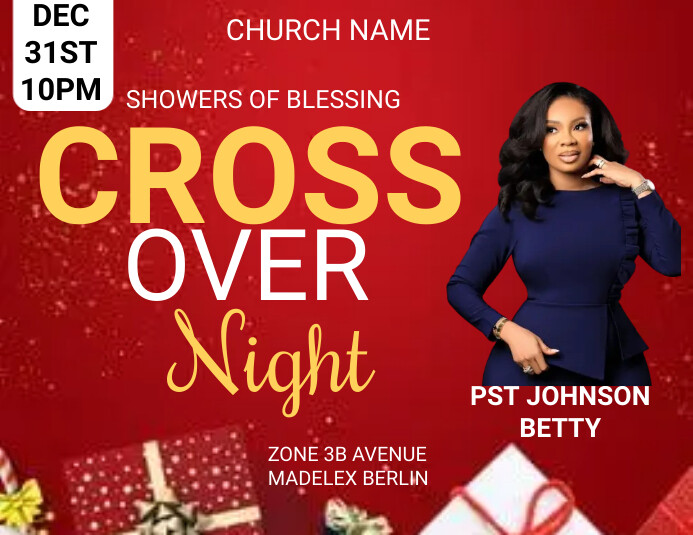 Crossover Church flyer Template | PosterMyWall