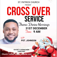 Crossover Church flyer Template | PosterMyWall