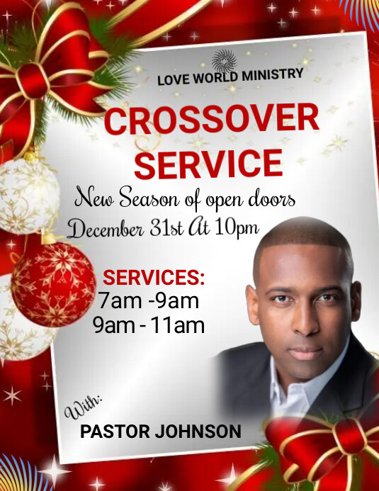 Crossover Church flyer Template | PosterMyWall