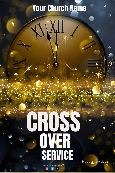Crossover Church Service Templates / Crossove | PosterMyWall