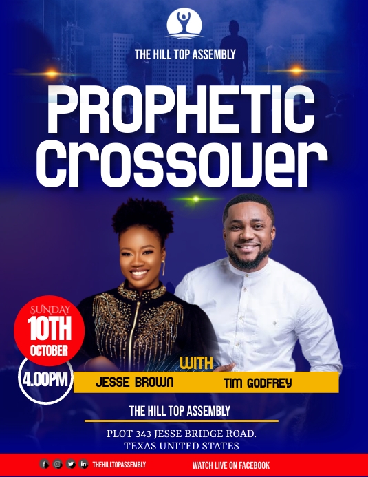 Crossover Template | PosterMyWall