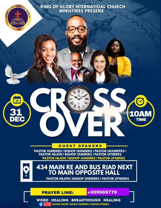 crossover Template | PosterMyWall