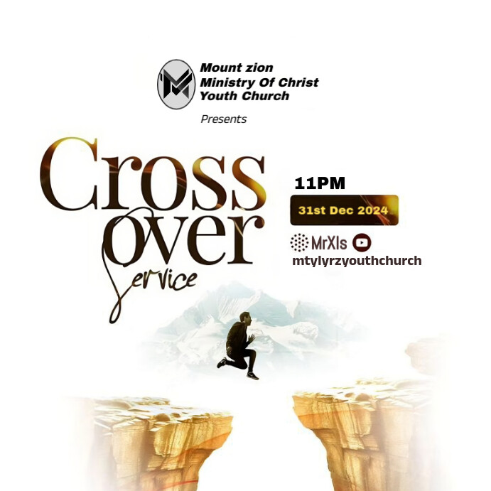 Crossover Template | PosterMyWall