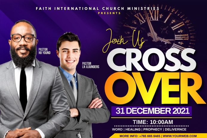 Plantilla de Cruce de | PosterMyWall