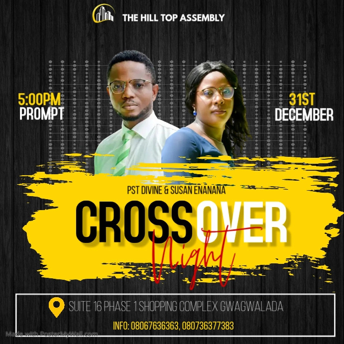 Copy of Crossover | PosterMyWall