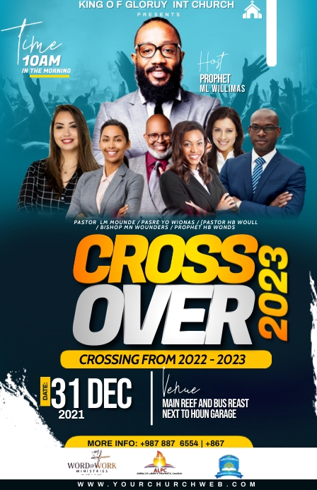 CROSSOVER Template | PosterMyWall