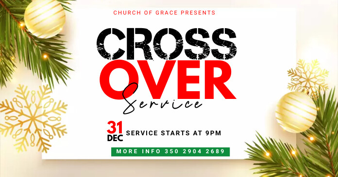 crossover Template | PosterMyWall