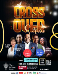 Crossover, 31st Night Church Flyer Template | PosterMyWall