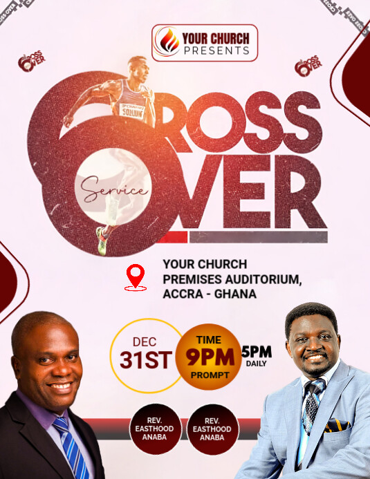 Crossover flyer | PosterMyWall