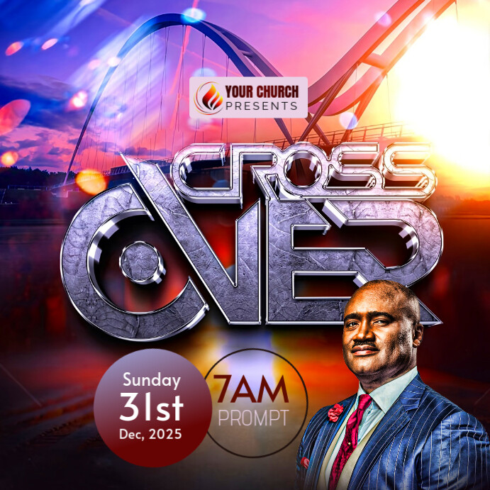 Crossover flyer | PosterMyWall