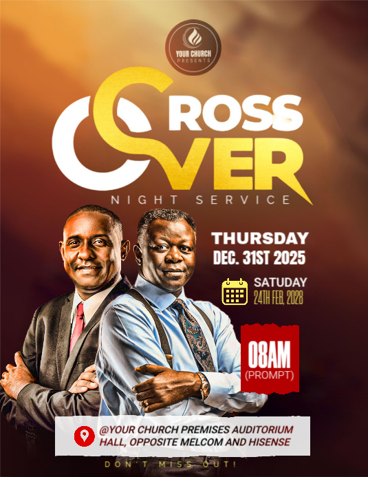 Crossover flyer Template | PosterMyWall