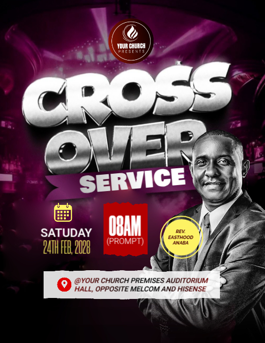 Crossover flyer Template | PosterMyWall